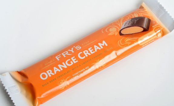 Review: Fry’s Orange Cream chocolate bar - NEAROF
