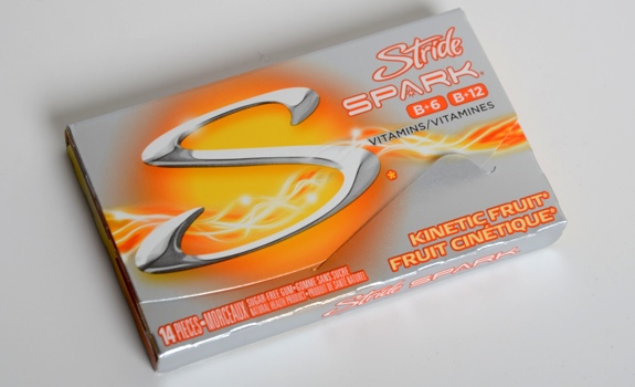 Review: Stride Spark vitamin chewing gum - NEAROF